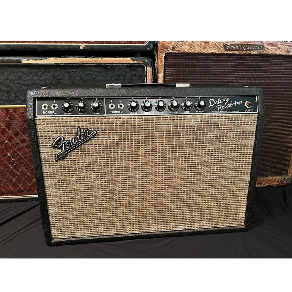 Fender Deluxe Reverb 2-Channel 22-Watt 1x12" Guitar Combo 1965 – My Store